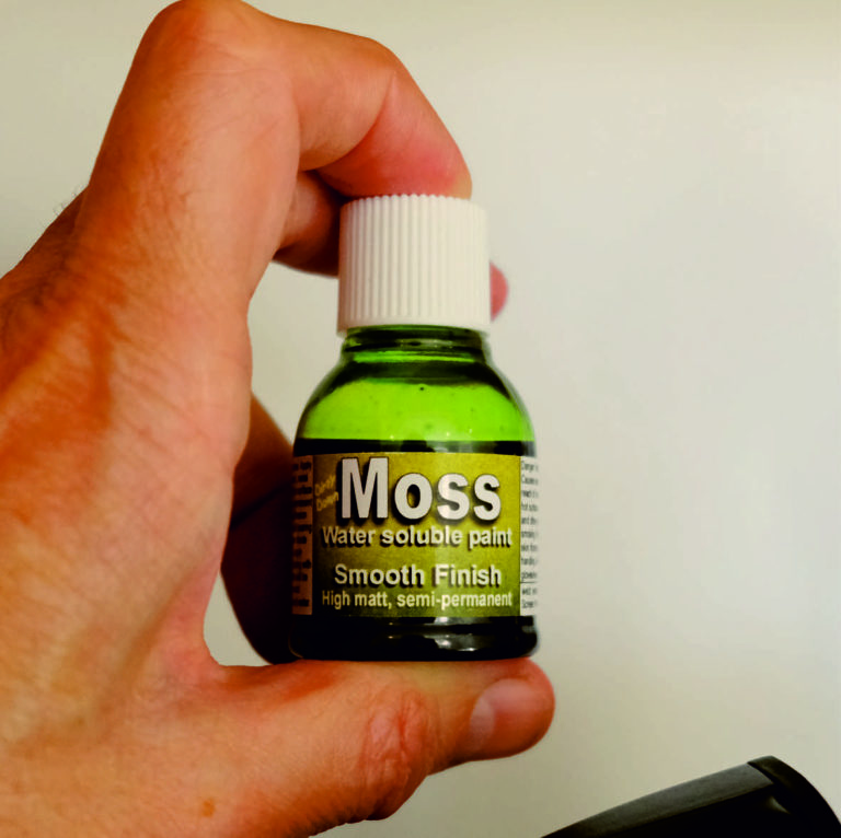 Water Soluble Paint - Moss Effect – small 25ml pot - Dirty Down